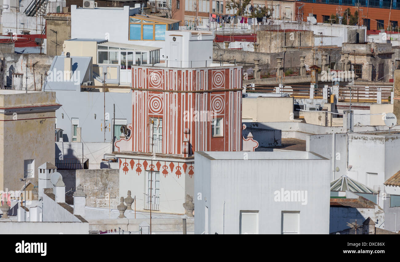 The hidden tower Stock Photo - Alamy