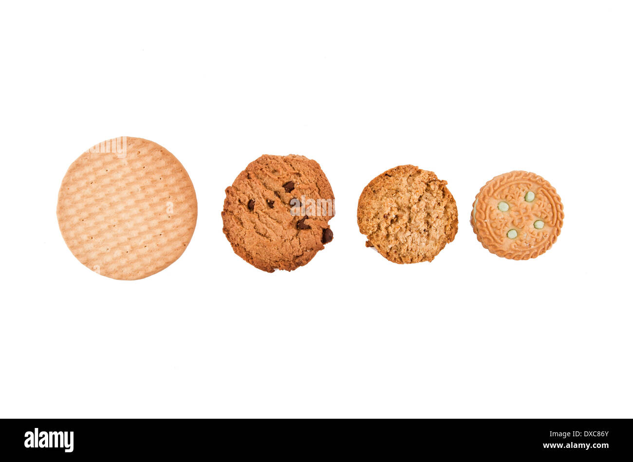 Round sweet food hi-res stock photography and images - Alamy