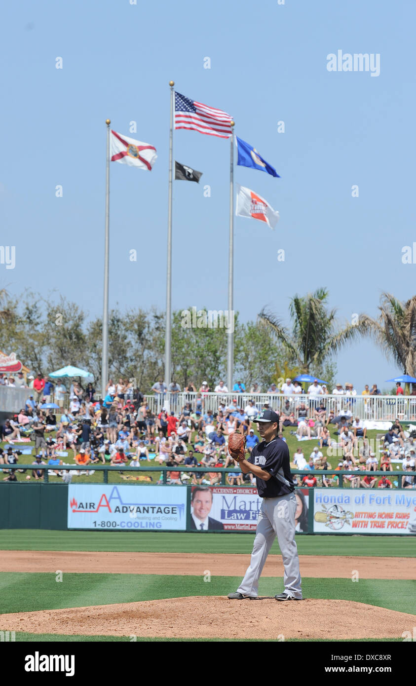 Masahiro Tanaka (Yankees), MARCH 22, 2014 - MLB : Masahiro Tanaka of ...