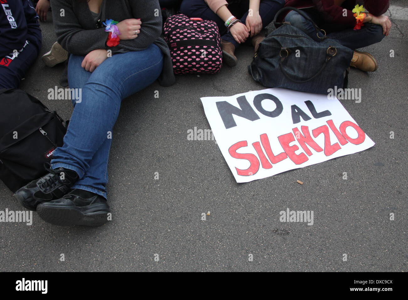 Latina, Italy. 22nd March 2014. Libera Day of Memory and Commitment to ...