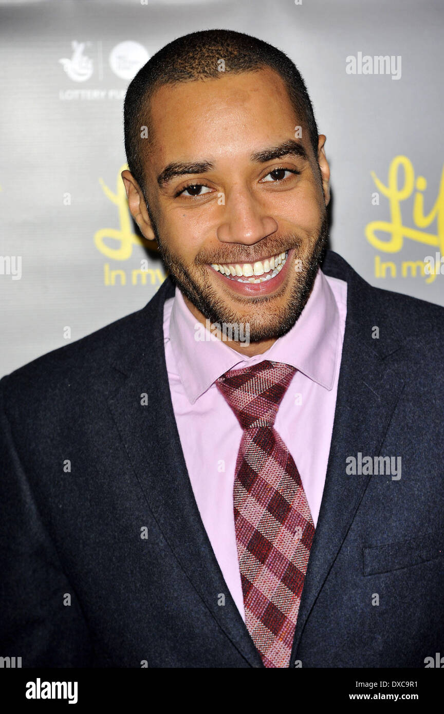 Samuel Anderson, at the UK film premiere of Undefeated at Curzon ...
