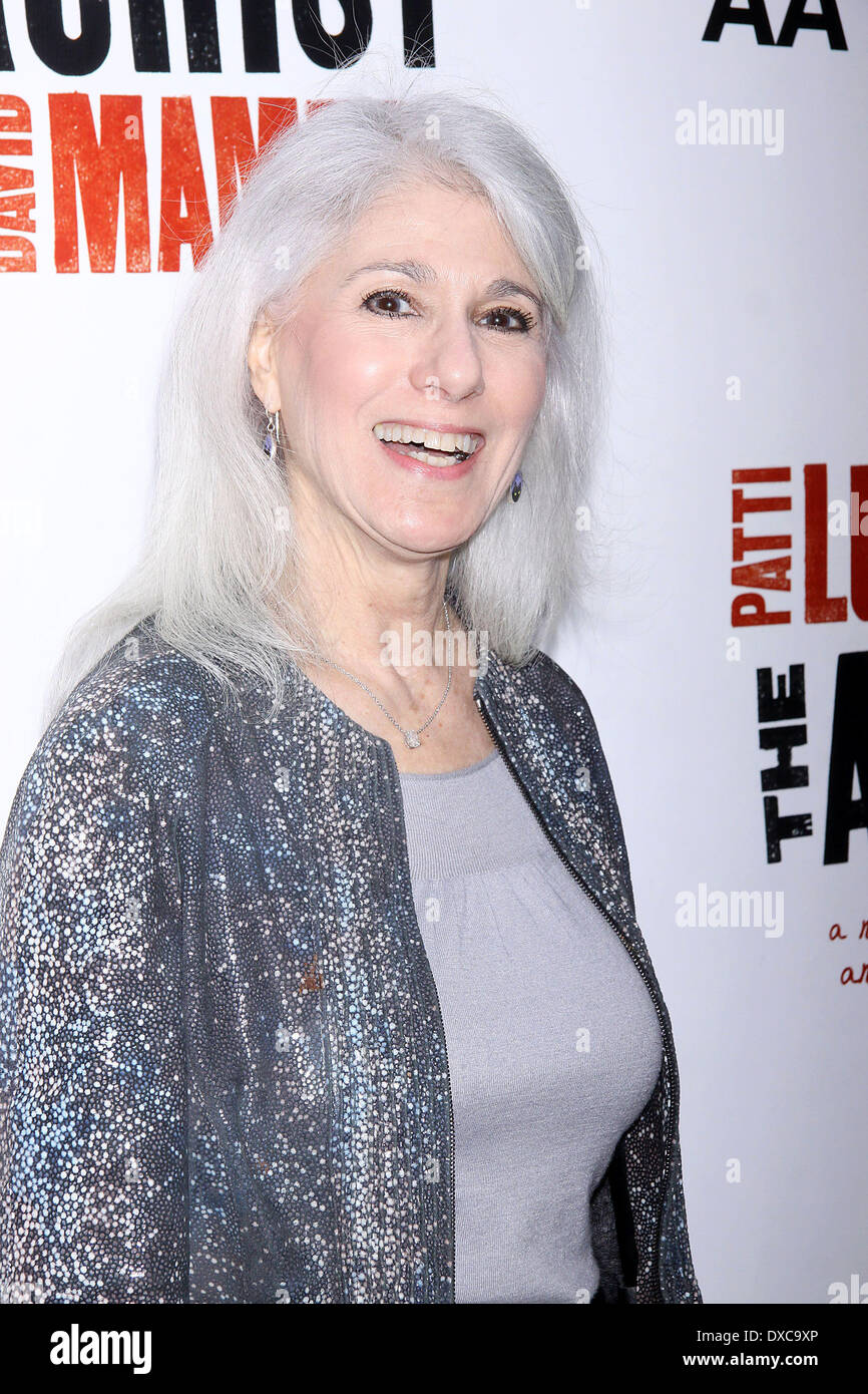 Jamie deRoy at the Broadway opening night of 'The Anarchist' at the ...