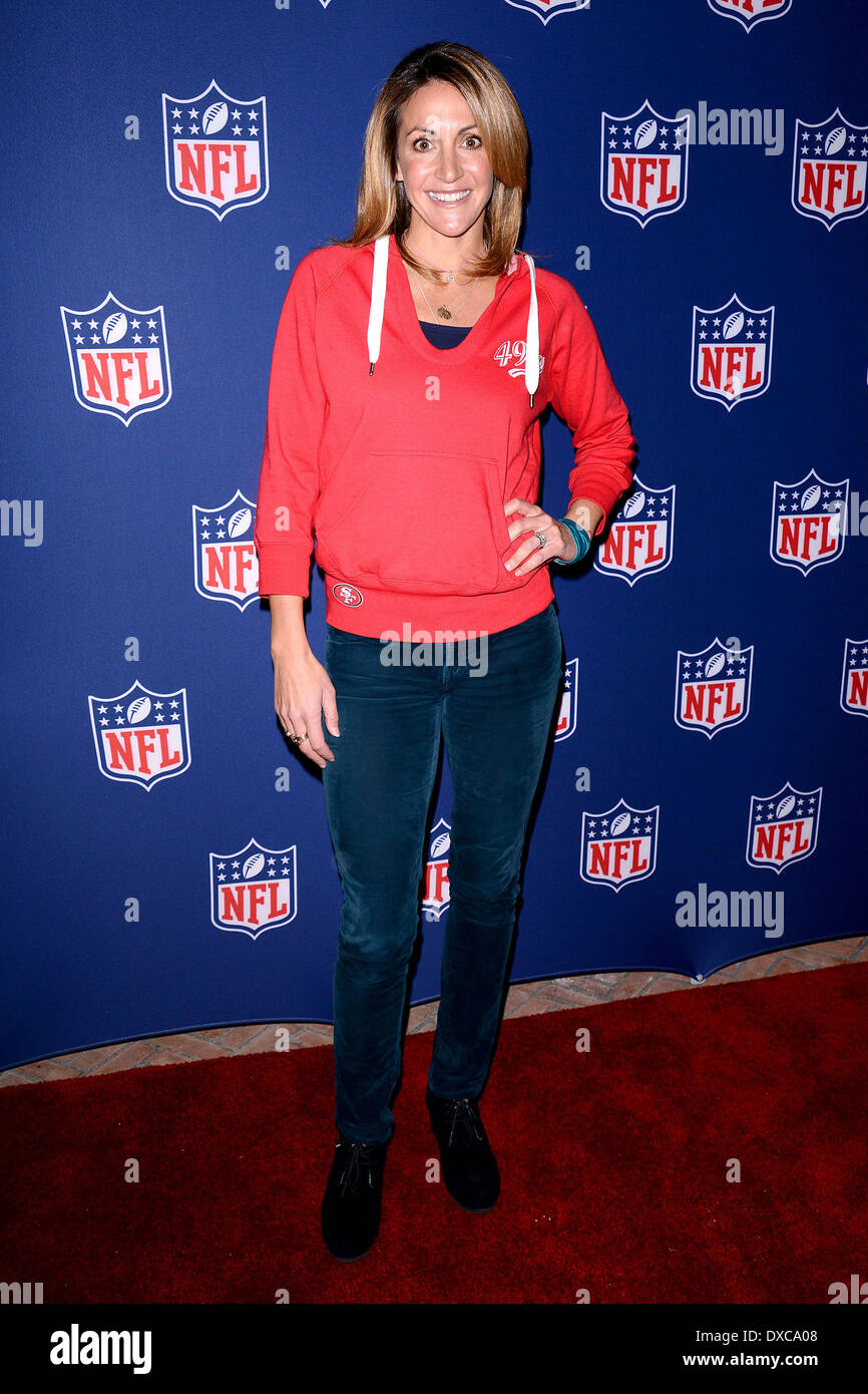 Summer Sanders , at The Ultimate NFL Homegating Lounge Launch at ...