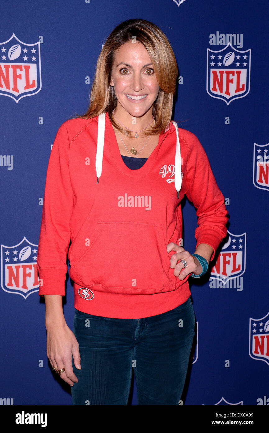 Summer Sanders , at The Ultimate NFL Homegating Lounge Launch at ...