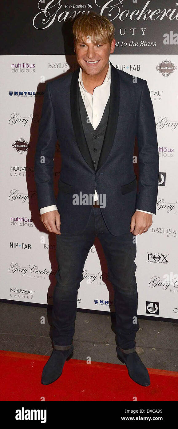 Gary Cockerill, Pro Lashes by Gary Cockerill Beauty launch at Charles ...