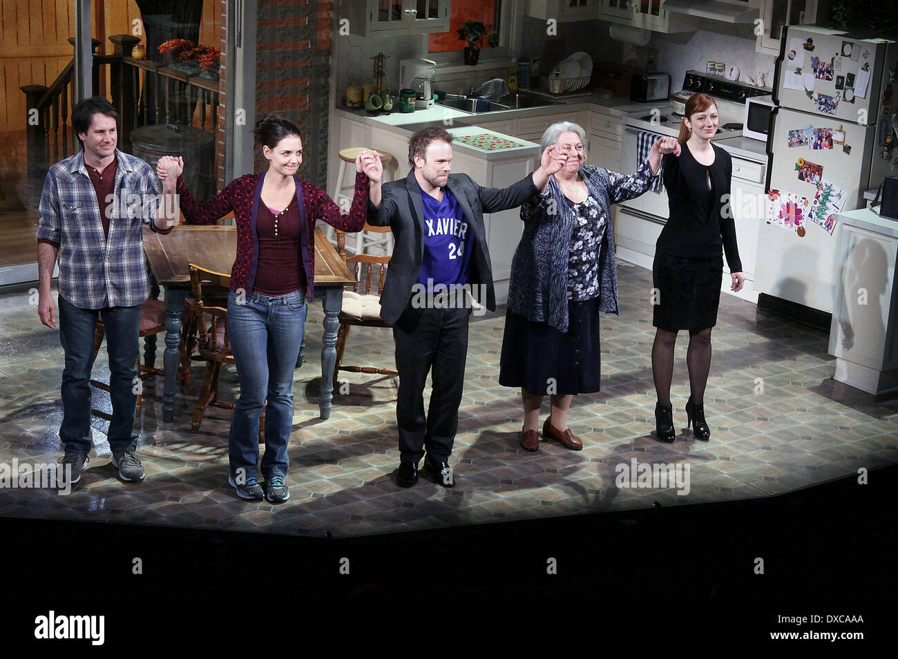 Josh Hamilton, Katie Holmes, Norbert Leo Butz, Jayne Houdyshell and ...