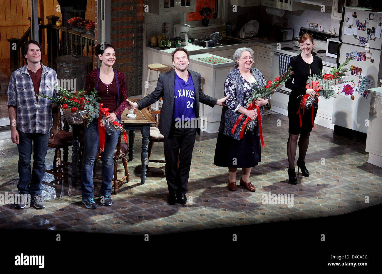 Josh Hamilton, Katie Holmes, Norbert Leo Butz, Jayne Houdyshell and ...