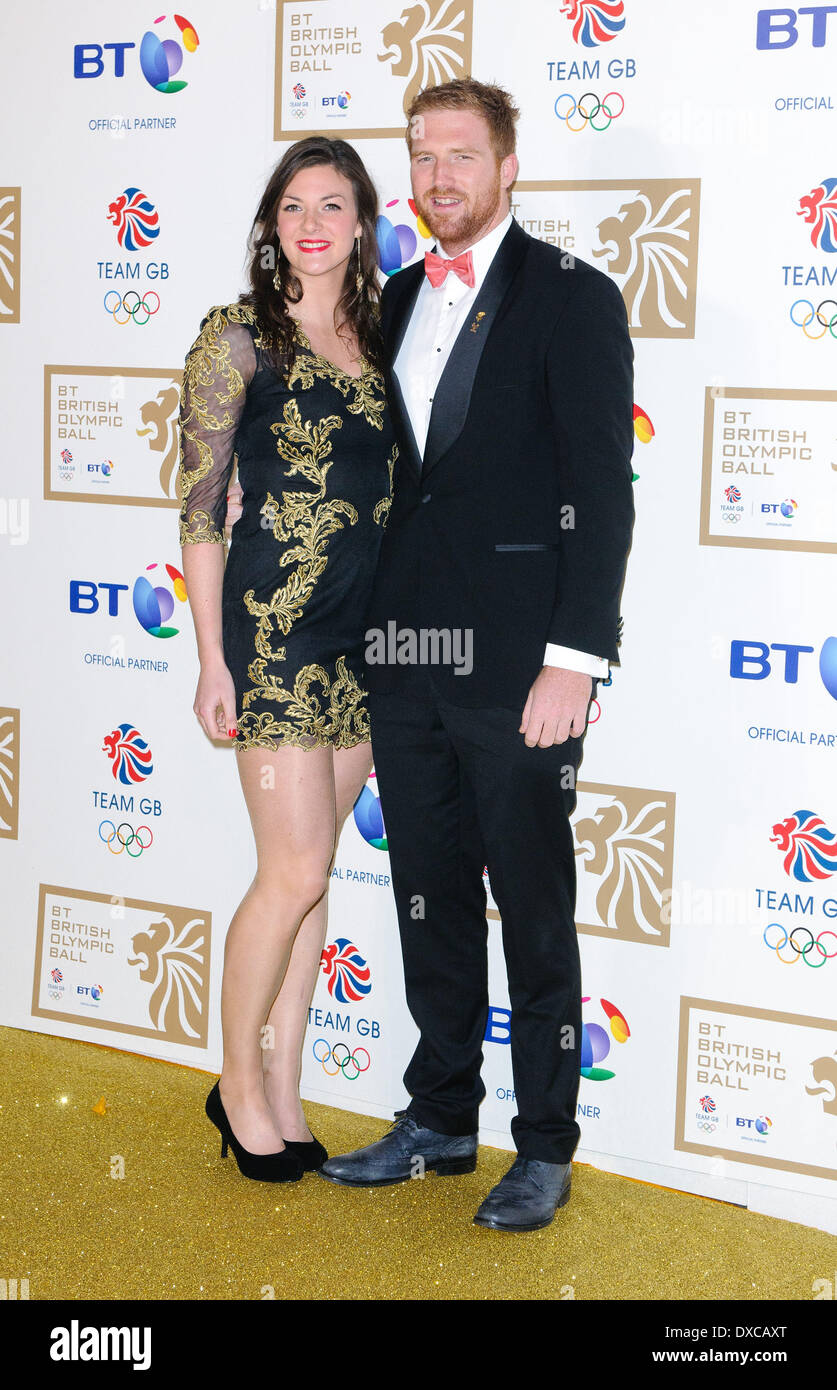 Will Satch and guest BT British Olympic Ball held at the Grosvenor ...