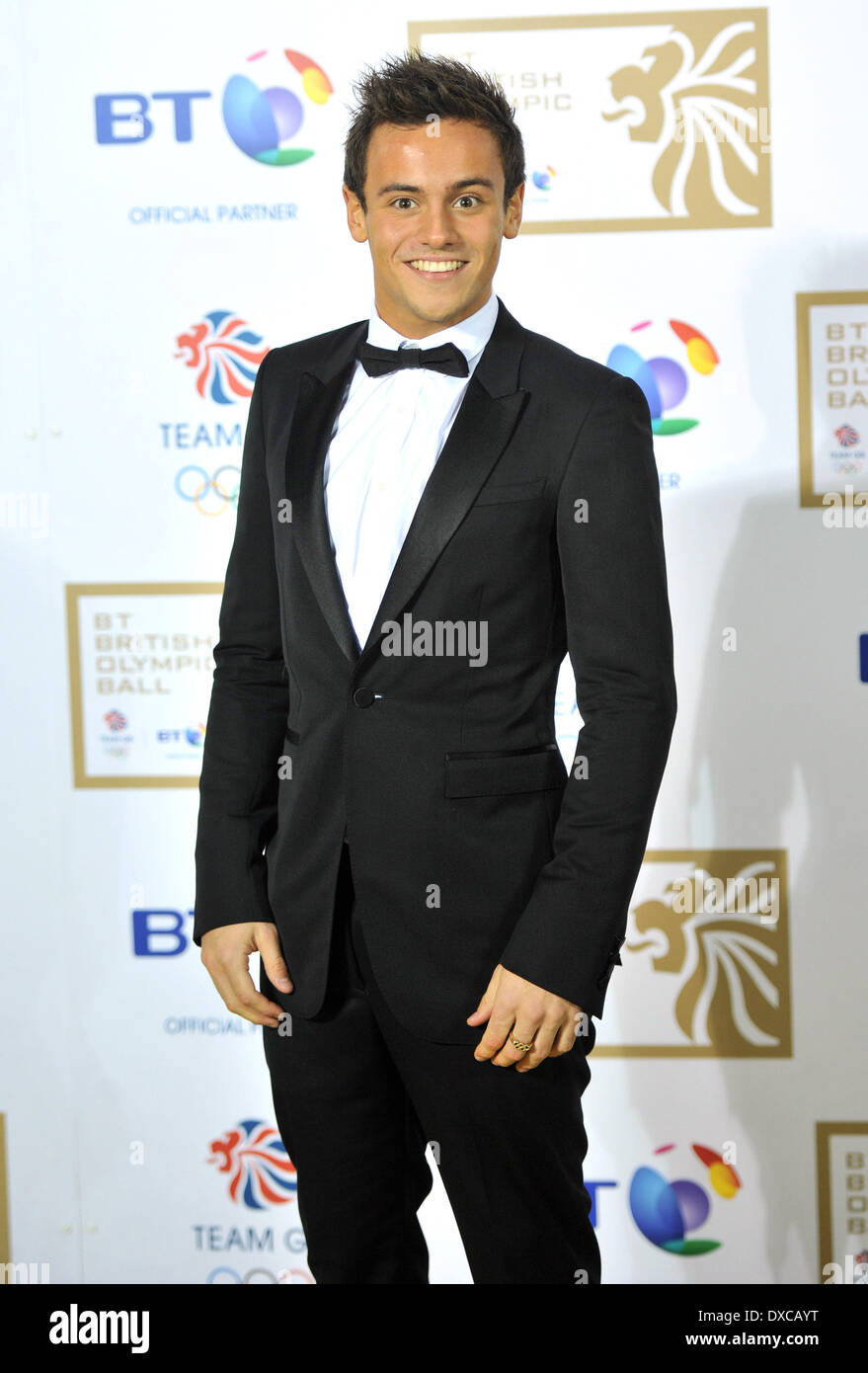Tom Daley BT British Olympic Ball held at the Grosvenor House ...