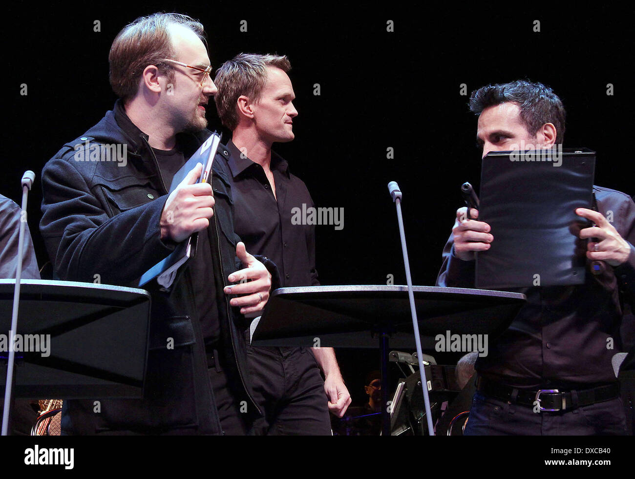 Alexander Gemignani, Neil Patrick Harris and Mario Cantone at the ...