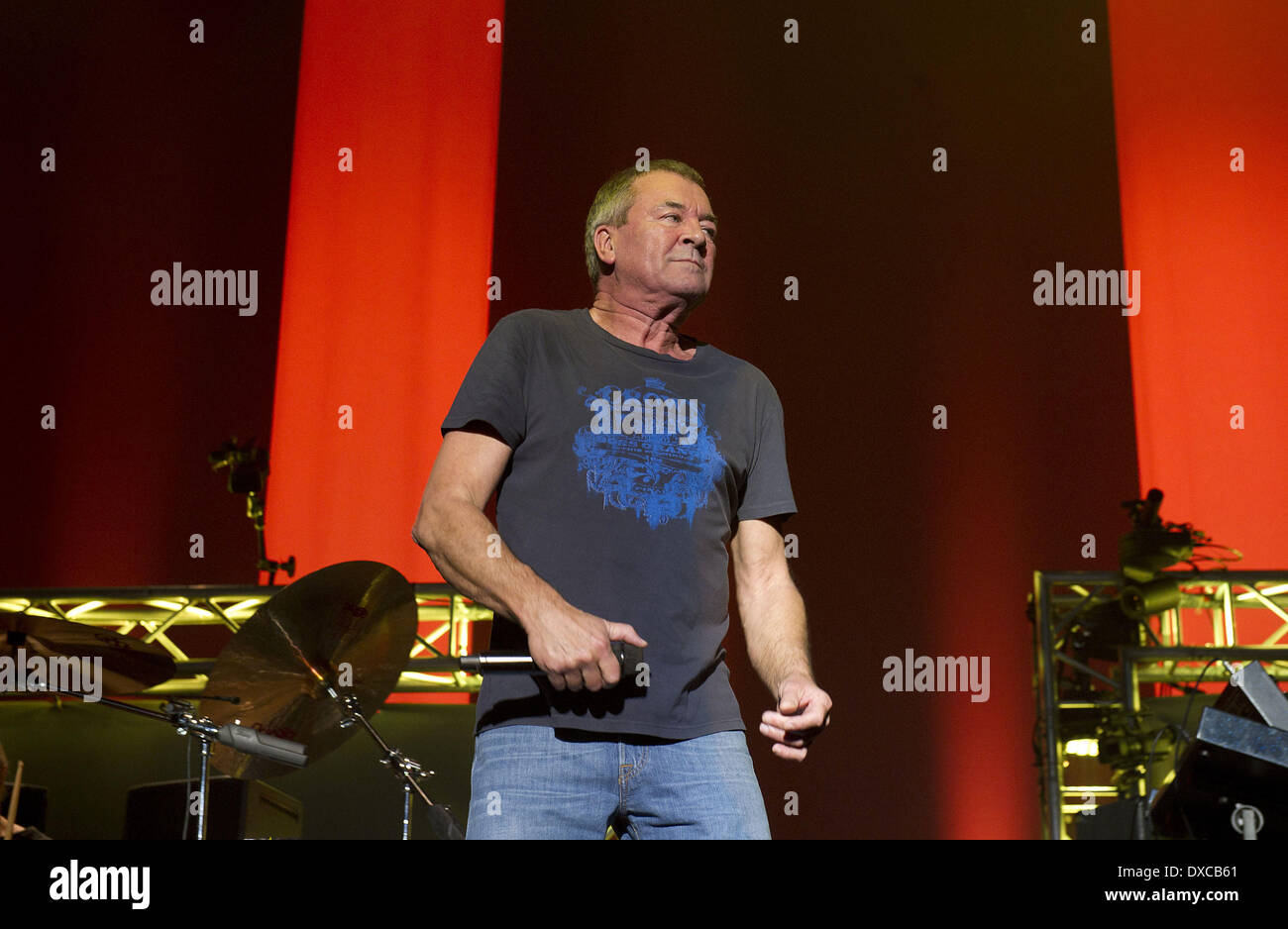 Ian Gillan, of Deep Purple performing at the Heineken Music Hall ...