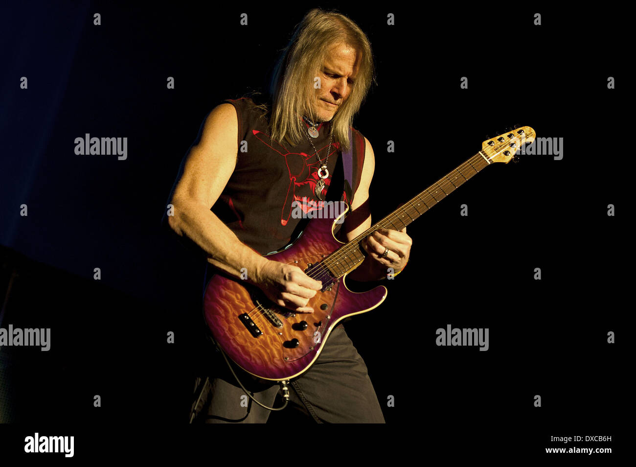 Steve Morse, of Deep Purple performing at the Heineken Music Hall ...