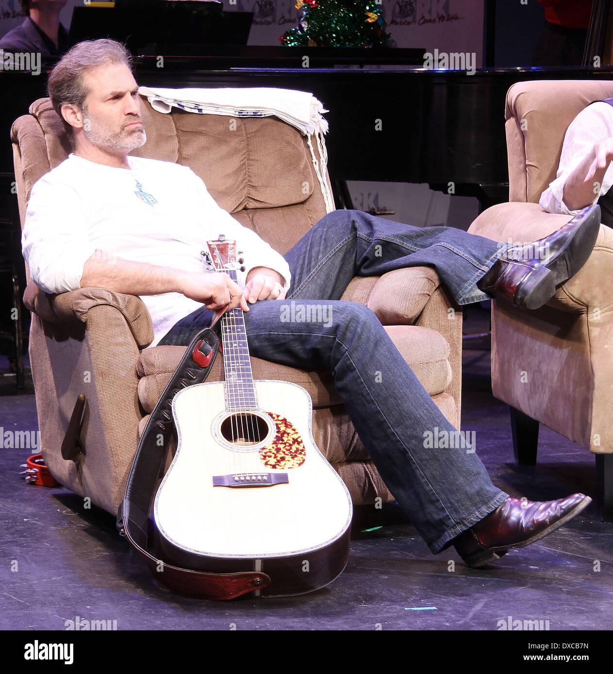 Marc Kudisch at the press rehearsal for ‘The Holiday Guys in Happy ...