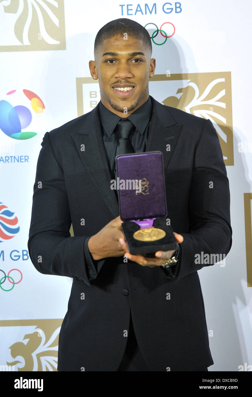 Anthony Joshua BT British Olympic Ball held at the Grosvenor House ...