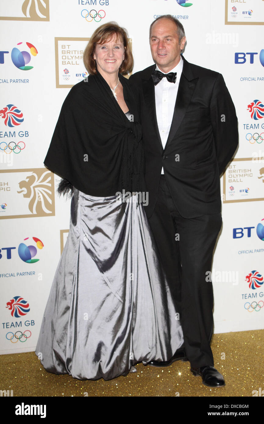 Sir Steve Redgrave and Ann Redgrave BT British Olympic Ball held at the ...