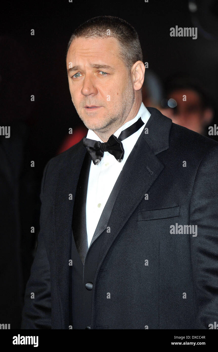 Russell Crowe Les Miserables World Premiere held at the Odeon & Empire ...