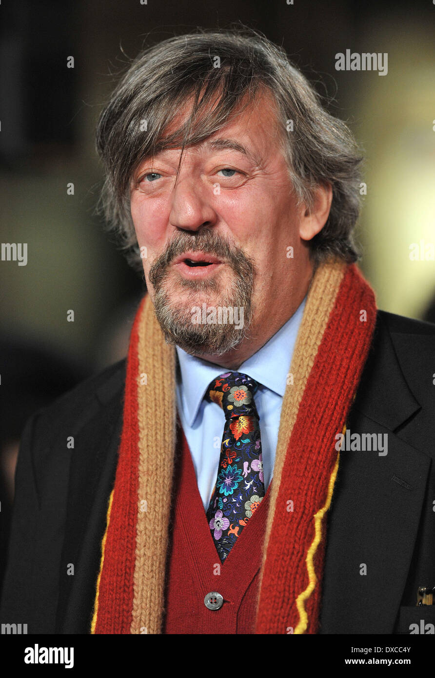 Stephen Fry Les Miserables World Premiere held at the Odeon & Empire ...