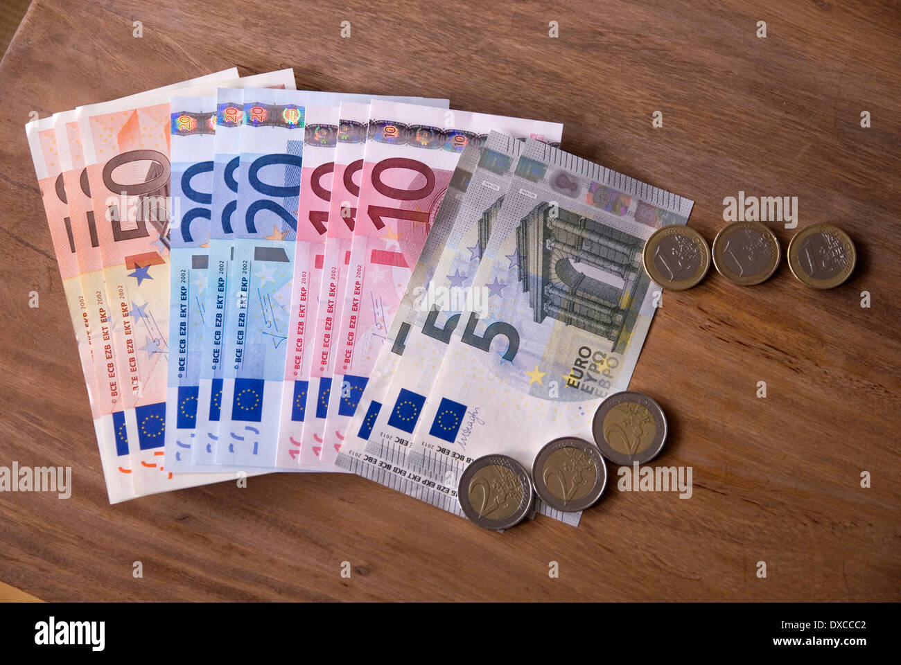 Cost of living euros hi-res stock photography and images - Alamy