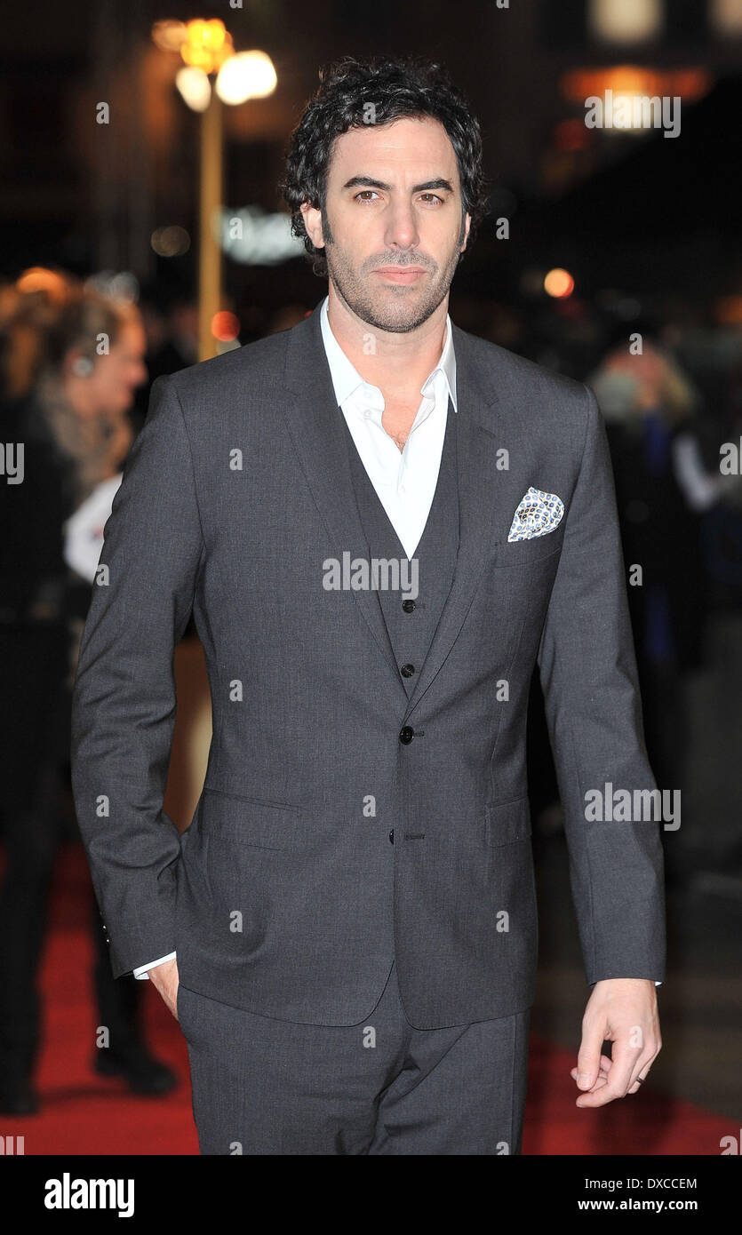 Sacha Baron Cohen Les Miserables World Premiere held at the Odeon ...