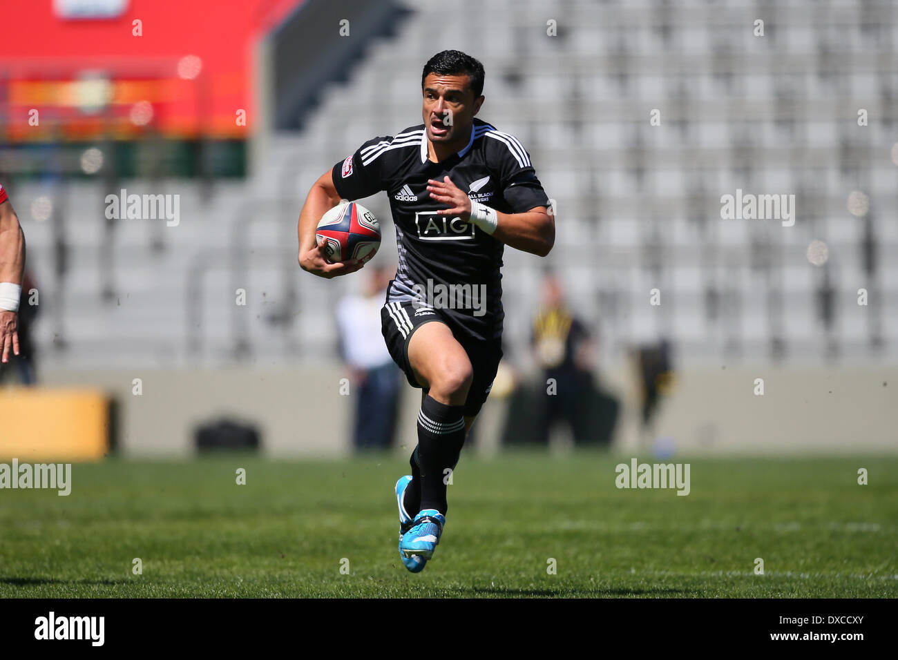 Tokyo, Japan. 22nd Mar, 2014. Sherwin Stowers (NZL) Rugby : 2013-14 IRB ...