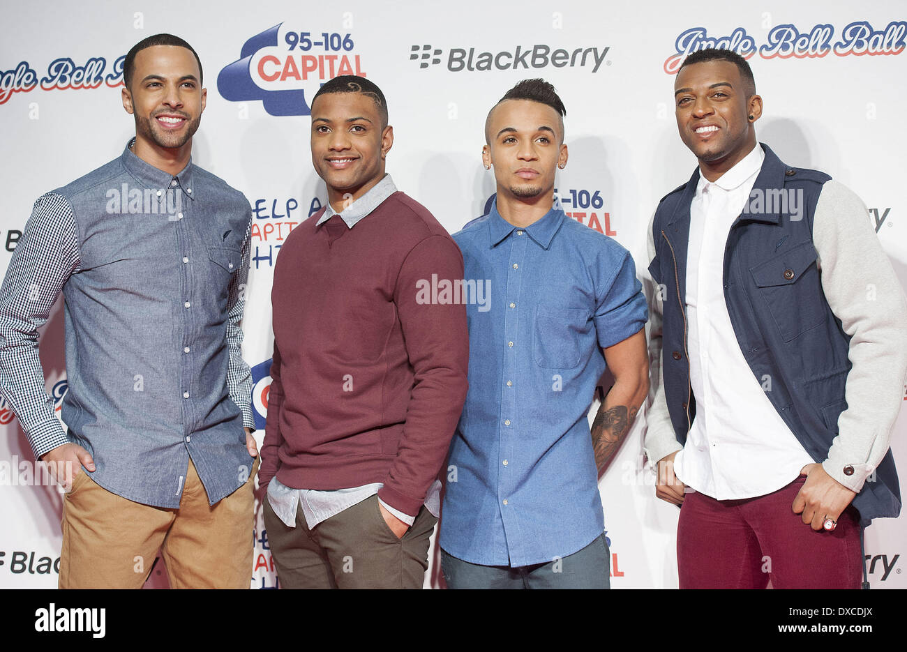 JLS Capital FM Jingle Bell Ball held at the O2 Arena - red carpet ...