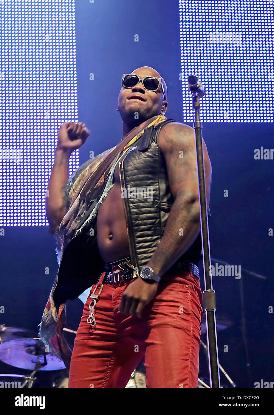 Flo Rida performing at Radio City Live at the Liverpool Echo Arena ...