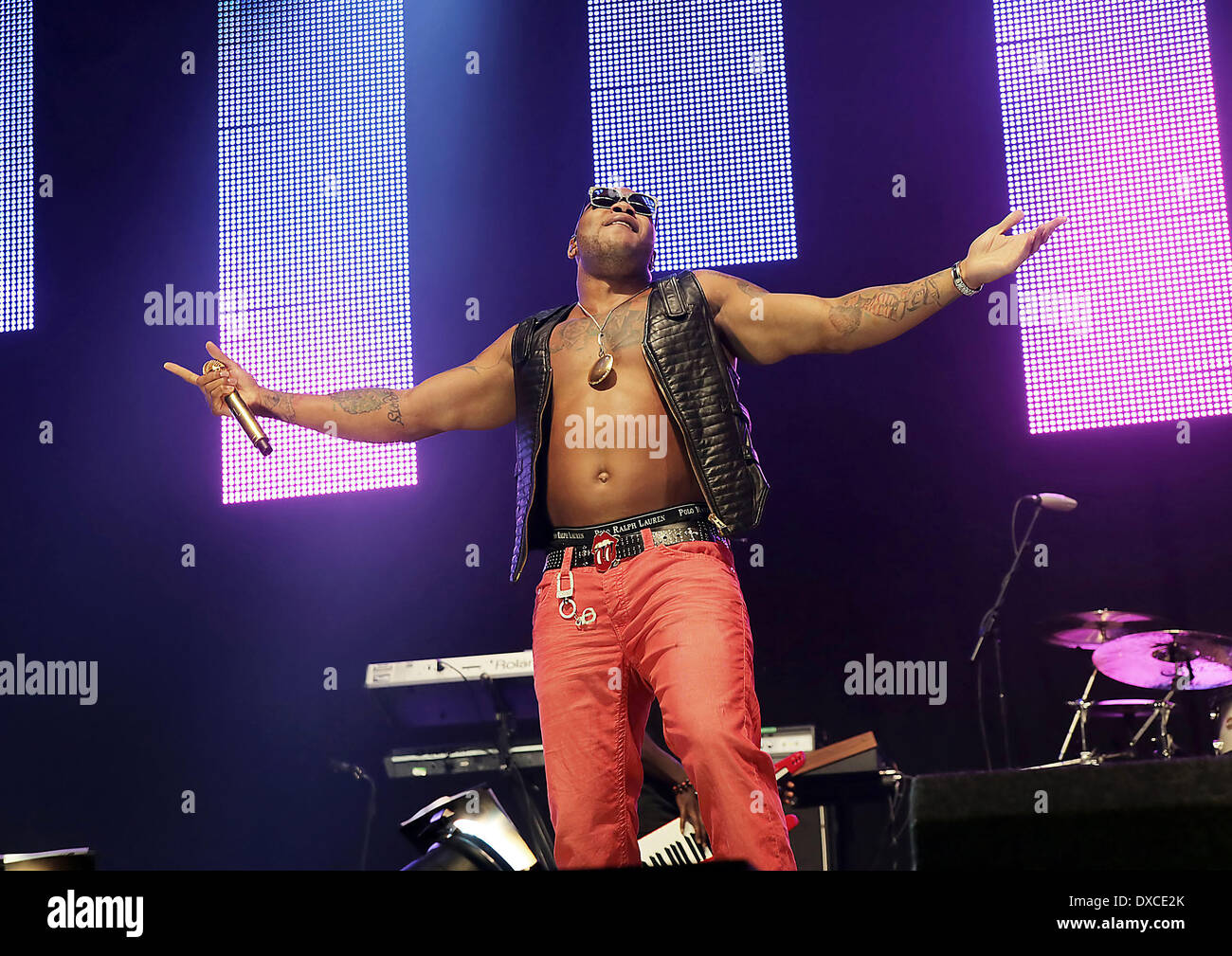 Flo Rida performing at Radio City Live at the Liverpool Echo Arena ...