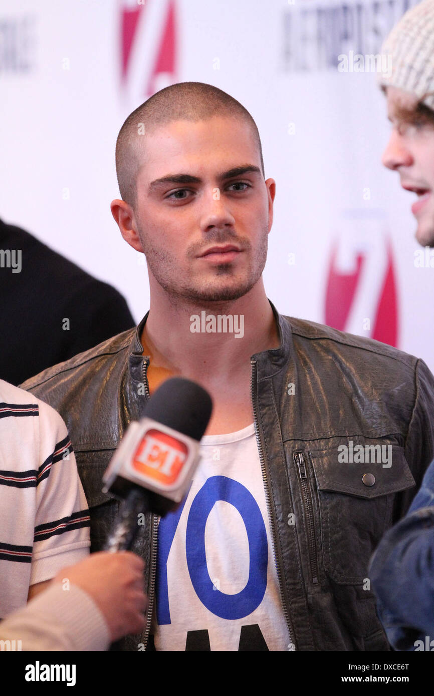 Max George Z100's Jingle Ball 2012 presented by Aeropostale - Arrivals ...