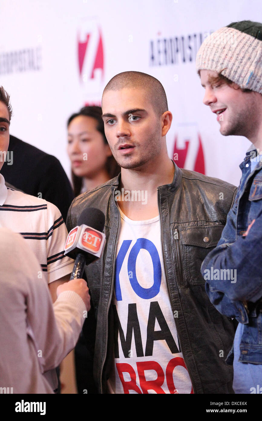 Max George Z100's Jingle Ball 2012 presented by Aeropostale - Arrivals ...