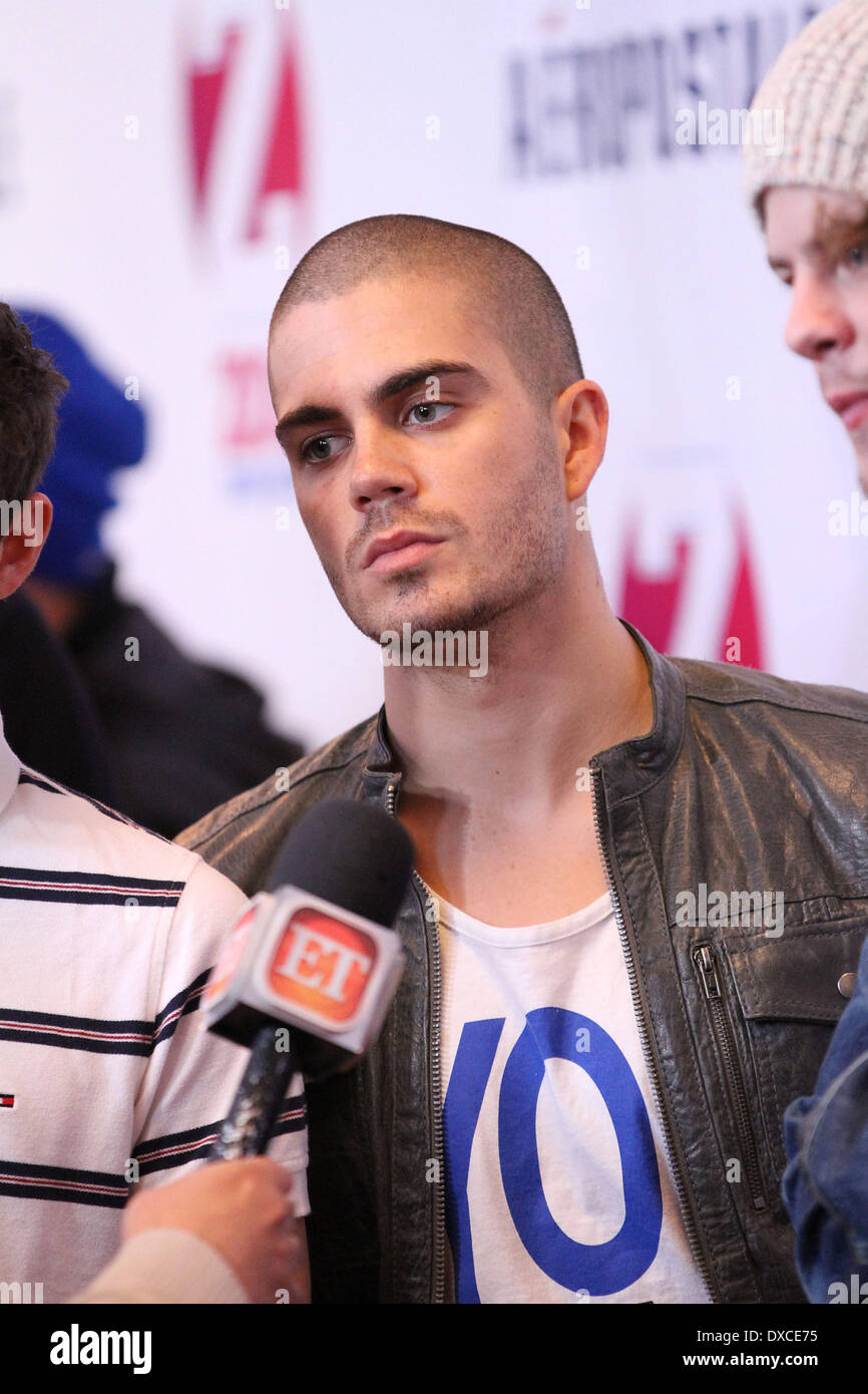 Max George Z100's Jingle Ball 2012 presented by Aeropostale - Arrivals ...