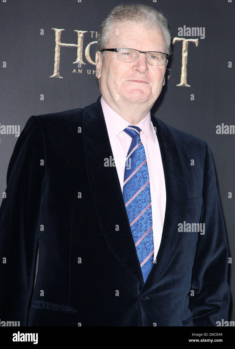 Sir Howard Stringer, at premiere of 'The Hobbit: Unexpected Journey' at ...