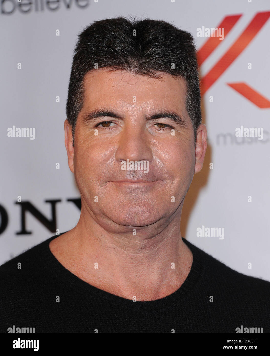 Simon Cowell, at The X Factor Viewing Party held at Mixology Los ...