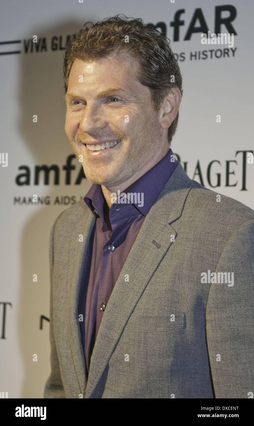 Bobby Flay amfAR inaugural benefit at the Soho Beach House during Art ...
