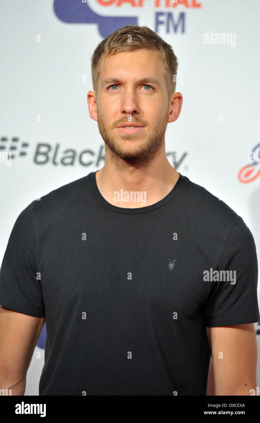 Calvin Harris Capital FM Jingle Bell Ball held at the O2 Arena ...