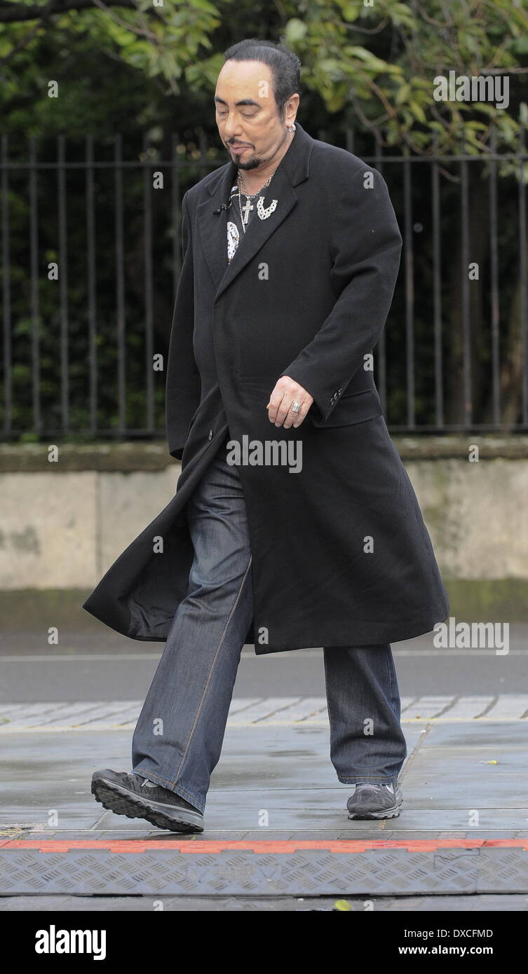David Gest arrives at filming for Hotel GB London, England - 01.10.12 ...