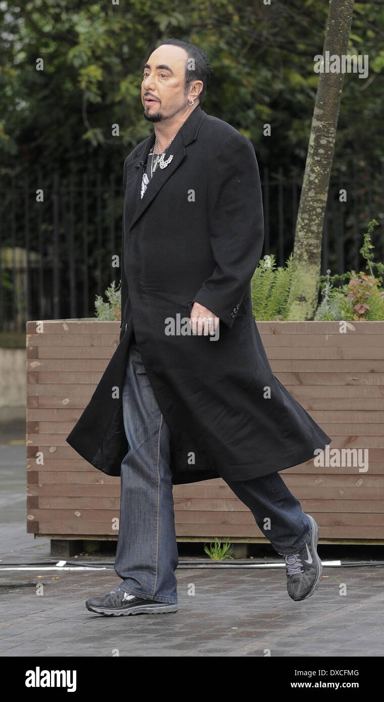 David Gest arrives at filming for Hotel GB London, England - 01.10.12 ...