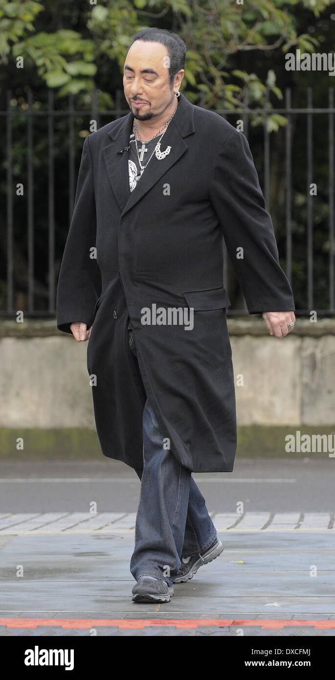 David Gest arrives at filming for Hotel GB London, England - 01.10.12 ...