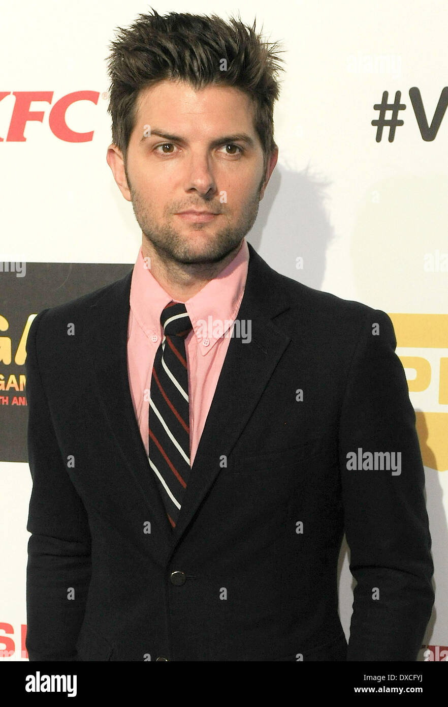 Adam Scott, at Spike TV's 10th annual Video Game Awards at Sony Studios ...