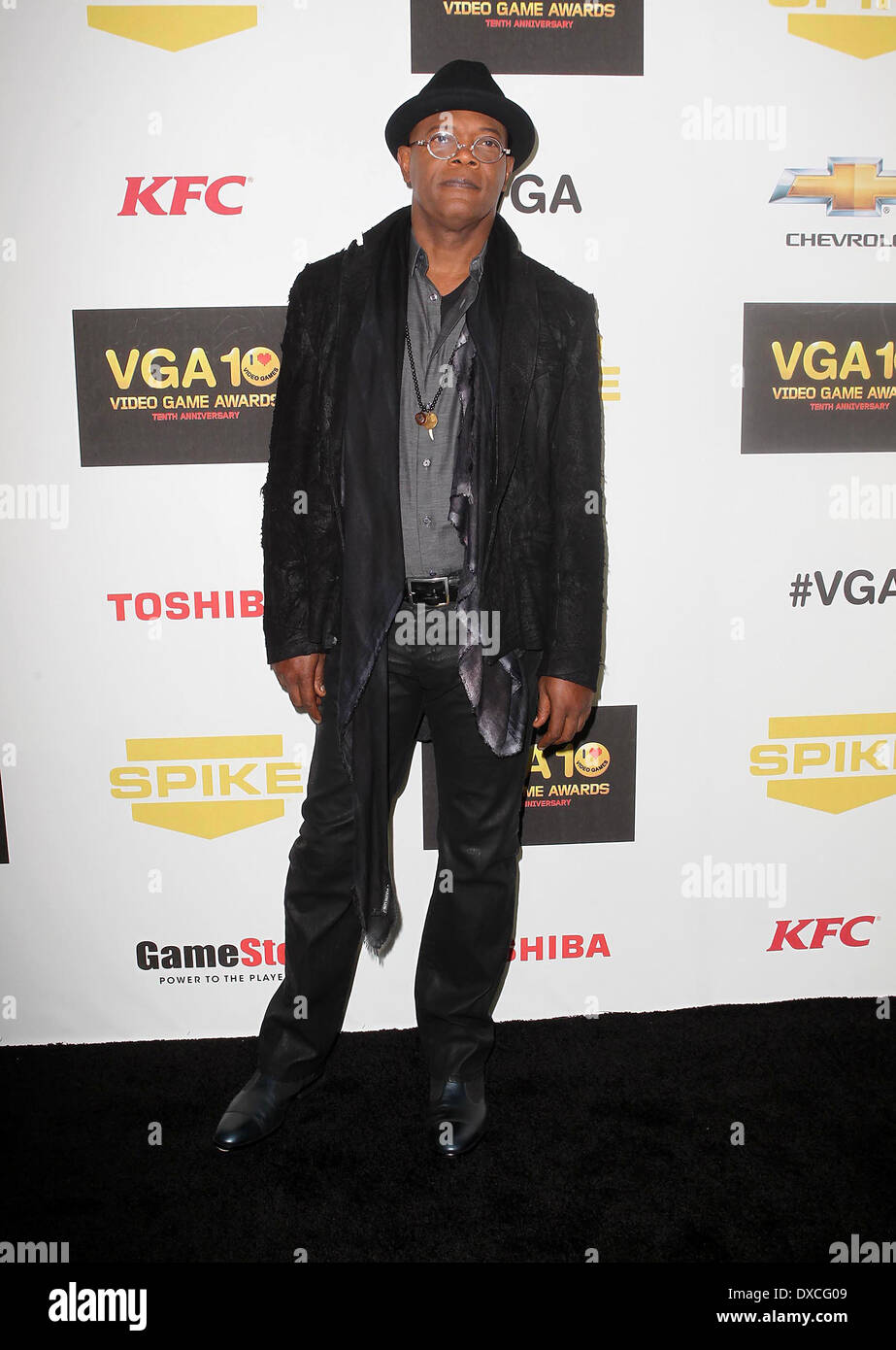 Samuel L. Jackson, at Spike TV's 10th annual Video Game Awards at Sony ...
