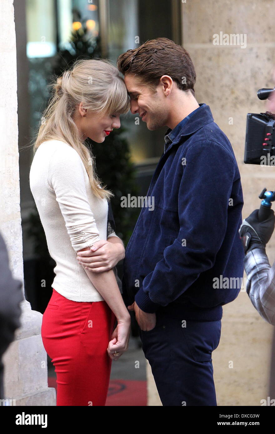 Taylor Swift on the set of her last music video Featuring: Taylor Swift ...