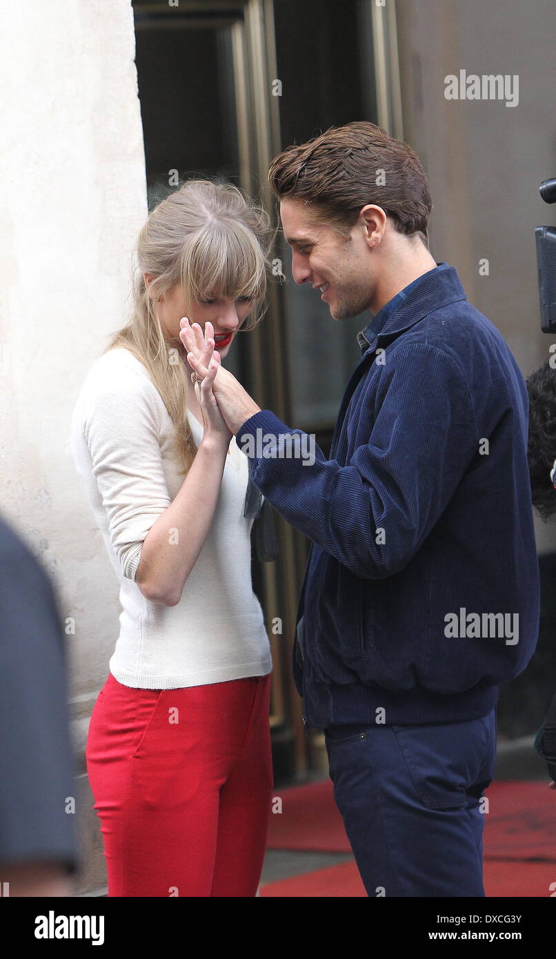 Taylor Swift on the set of her last music video Featuring: Taylor Swift ...