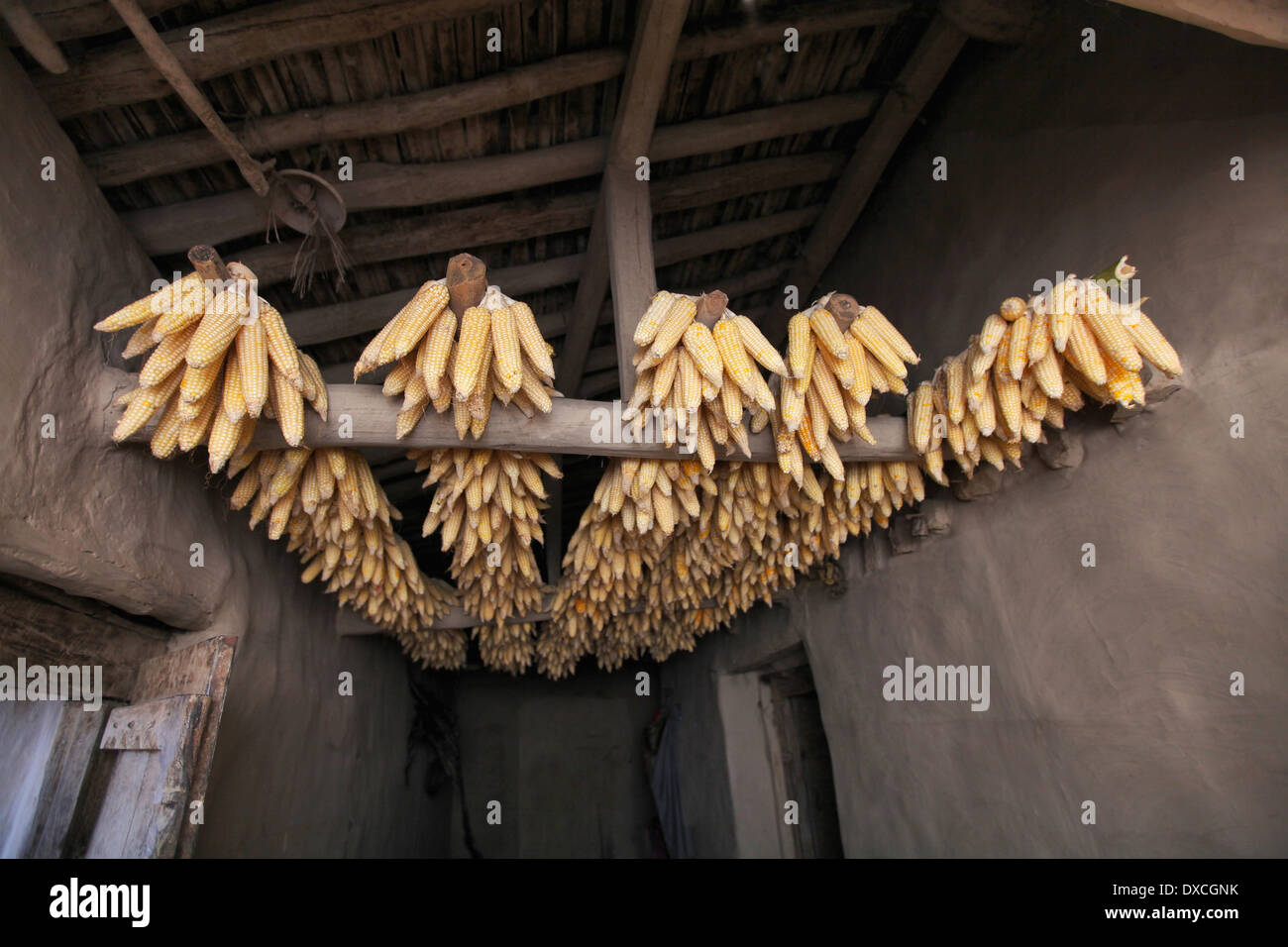 Santhal house hi-res stock photography and images - Alamy