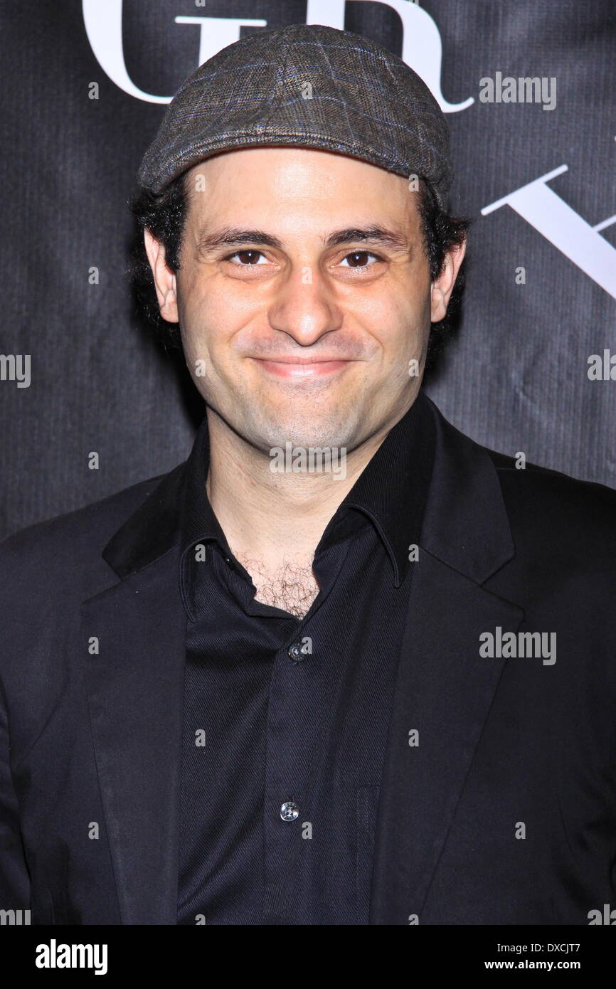 Adrian Moayed Broadway opening night of 'Grace' held at the Cort ...