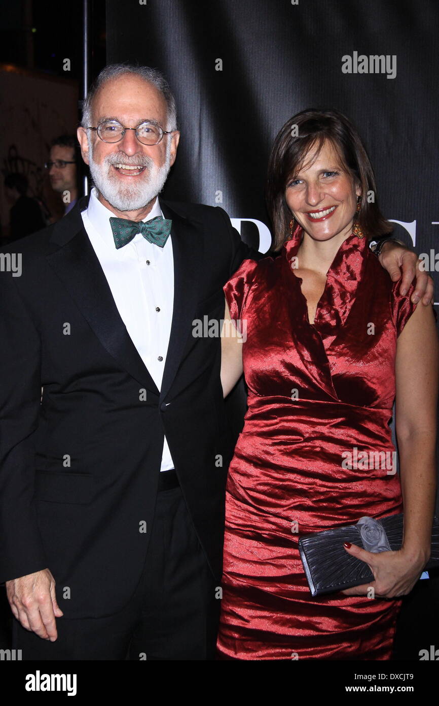 Debbi Bisno and Husband Broadway opening night of 'Grace' held at the ...