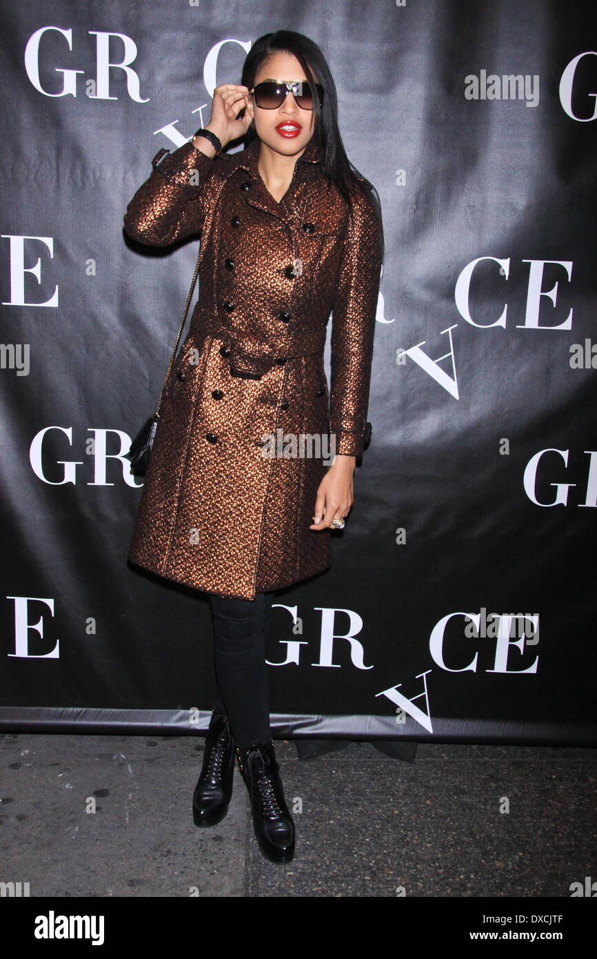 Kali Hawk Broadway opening night of 'Grace' held at the Cort Theatre ...