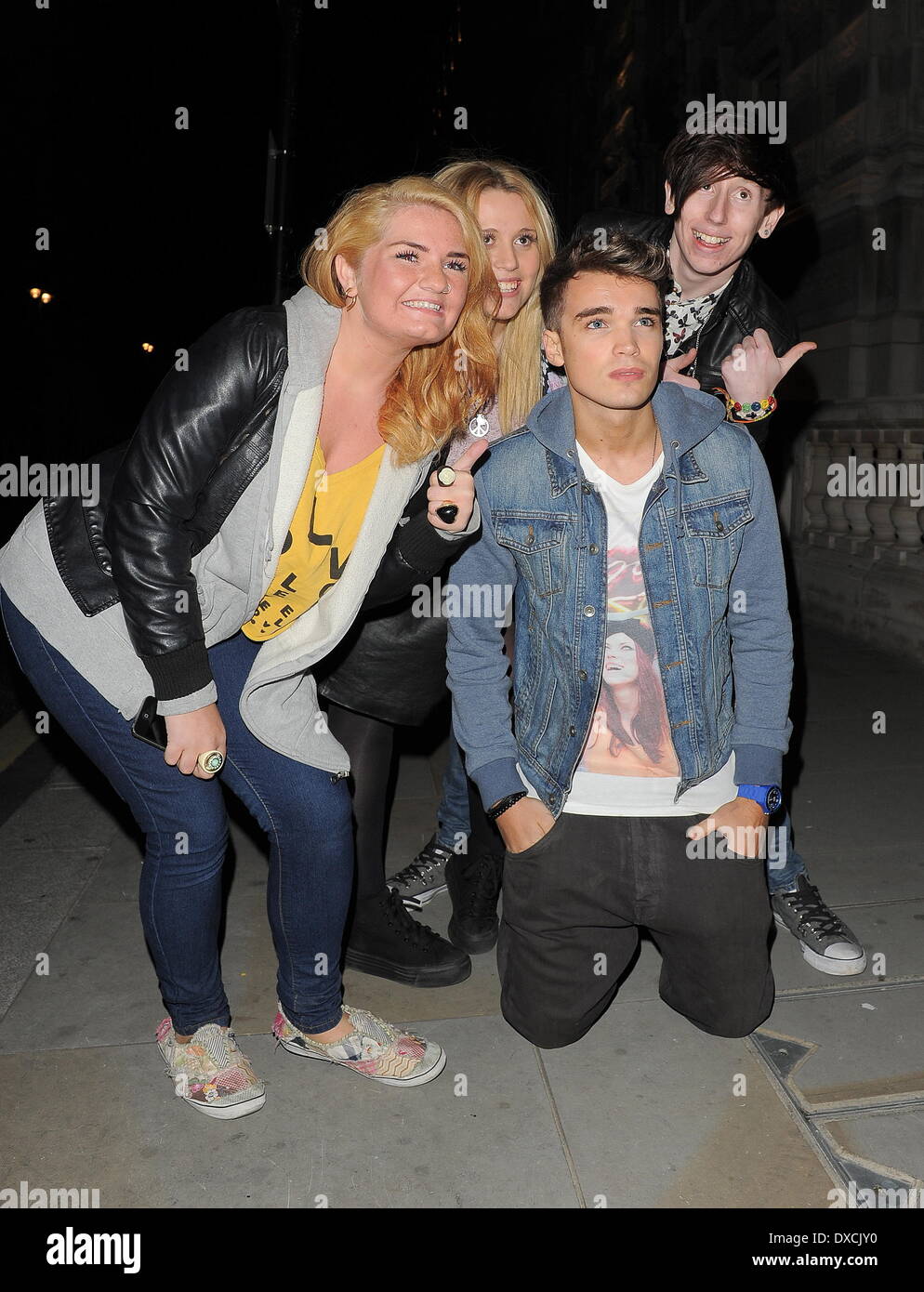 Josh Cuthbert X Factor contestant Josh Cuthbert from Union J arriving ...
