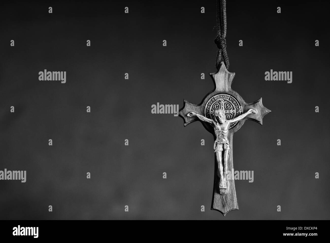 Angels cross Black and White Stock Photos & Images - Alamy