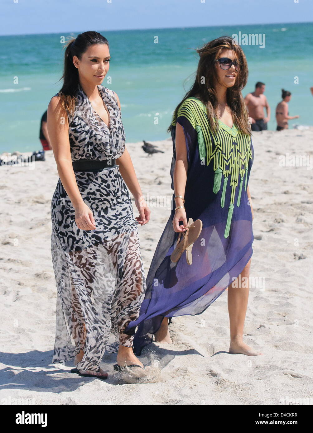 Kim kardashian miami beach 2012 hi-res stock photography and images - Alamy