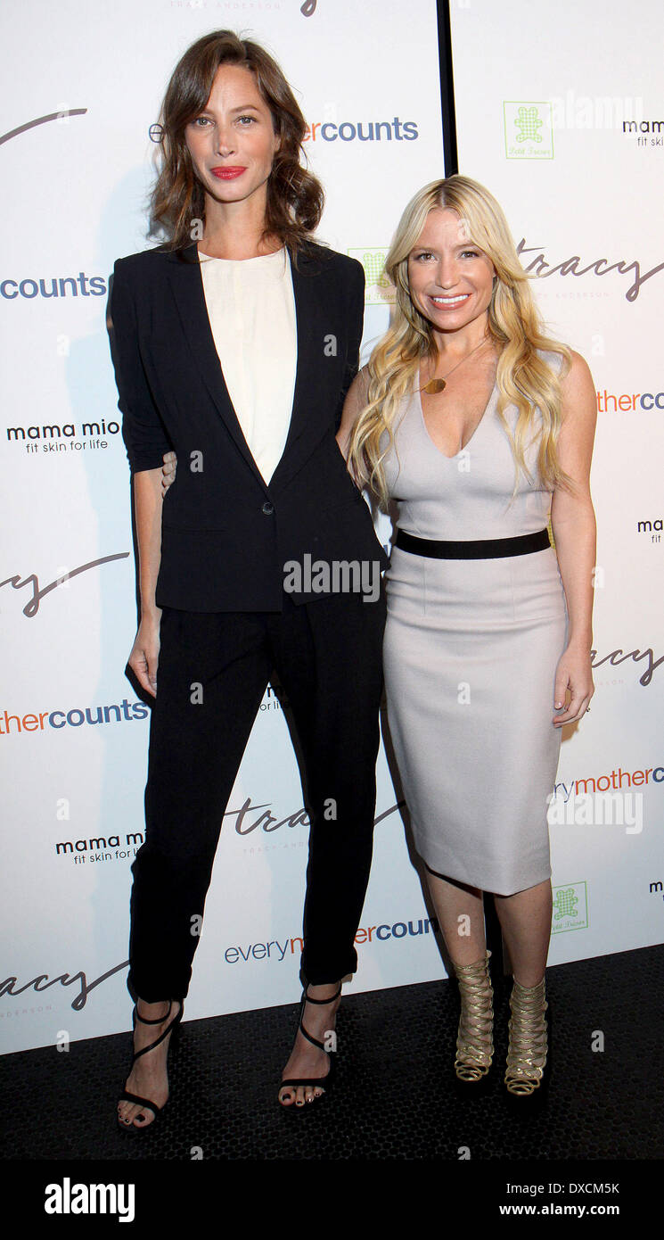 Christy Turlington and Tracy Anderson The Tracy Anderson Method ...