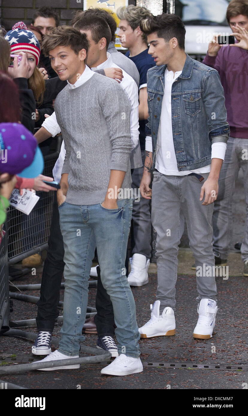 One Direction Celebrities outside the ITV studios London, England- 05. ...